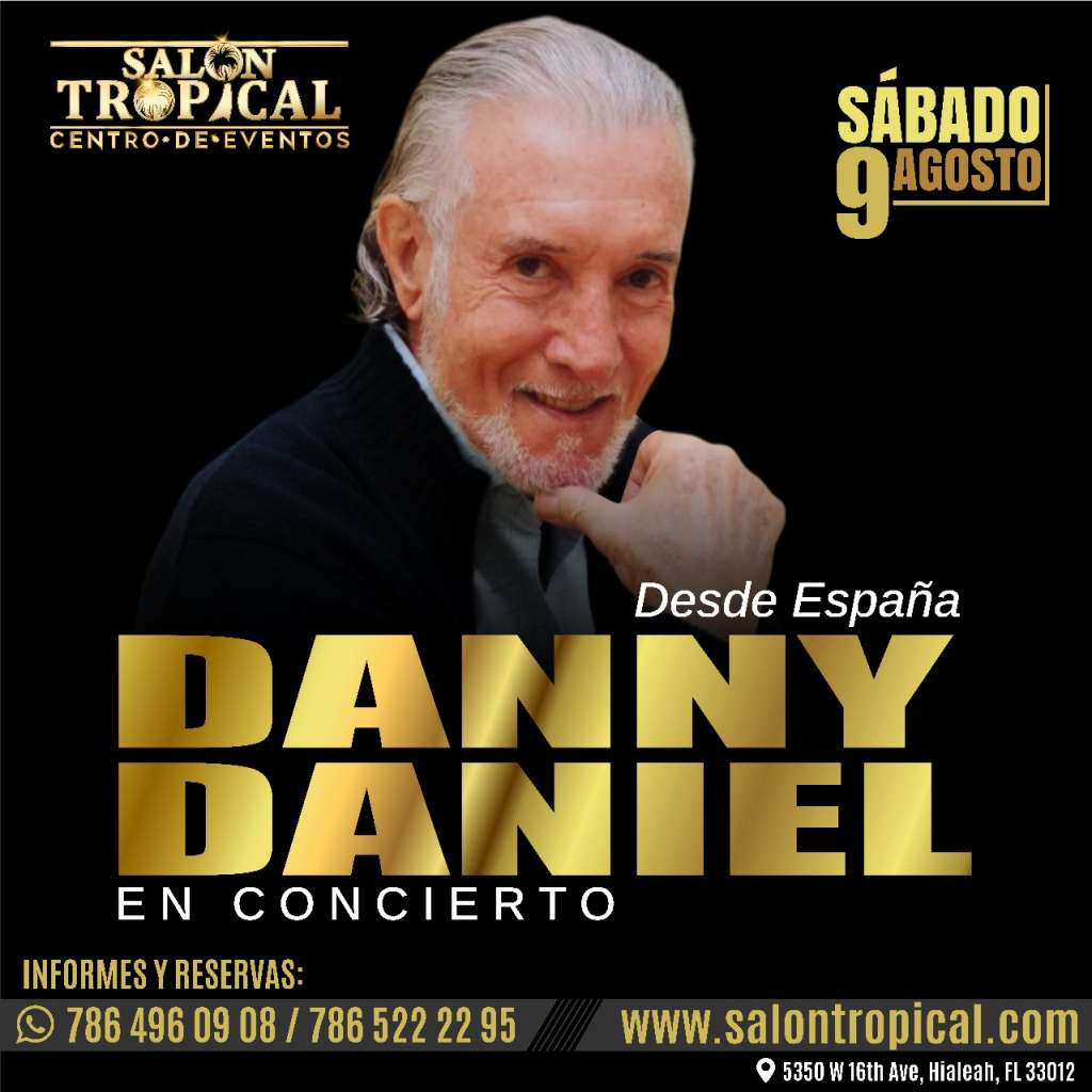 DANNY DANIEL EN CONCIERTO – MI ENTRADA